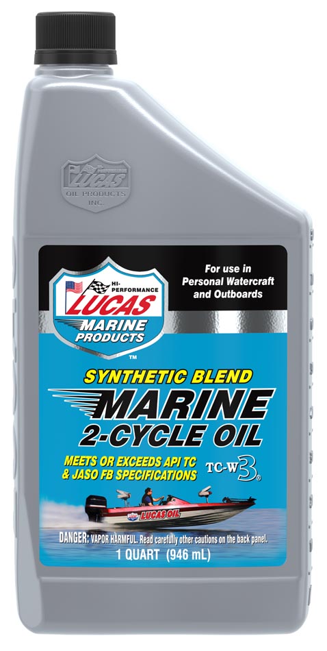 Lucas Marine 2 Cycle Oil TC-W3 Syn Blend - Quart – Froedge Machine ...