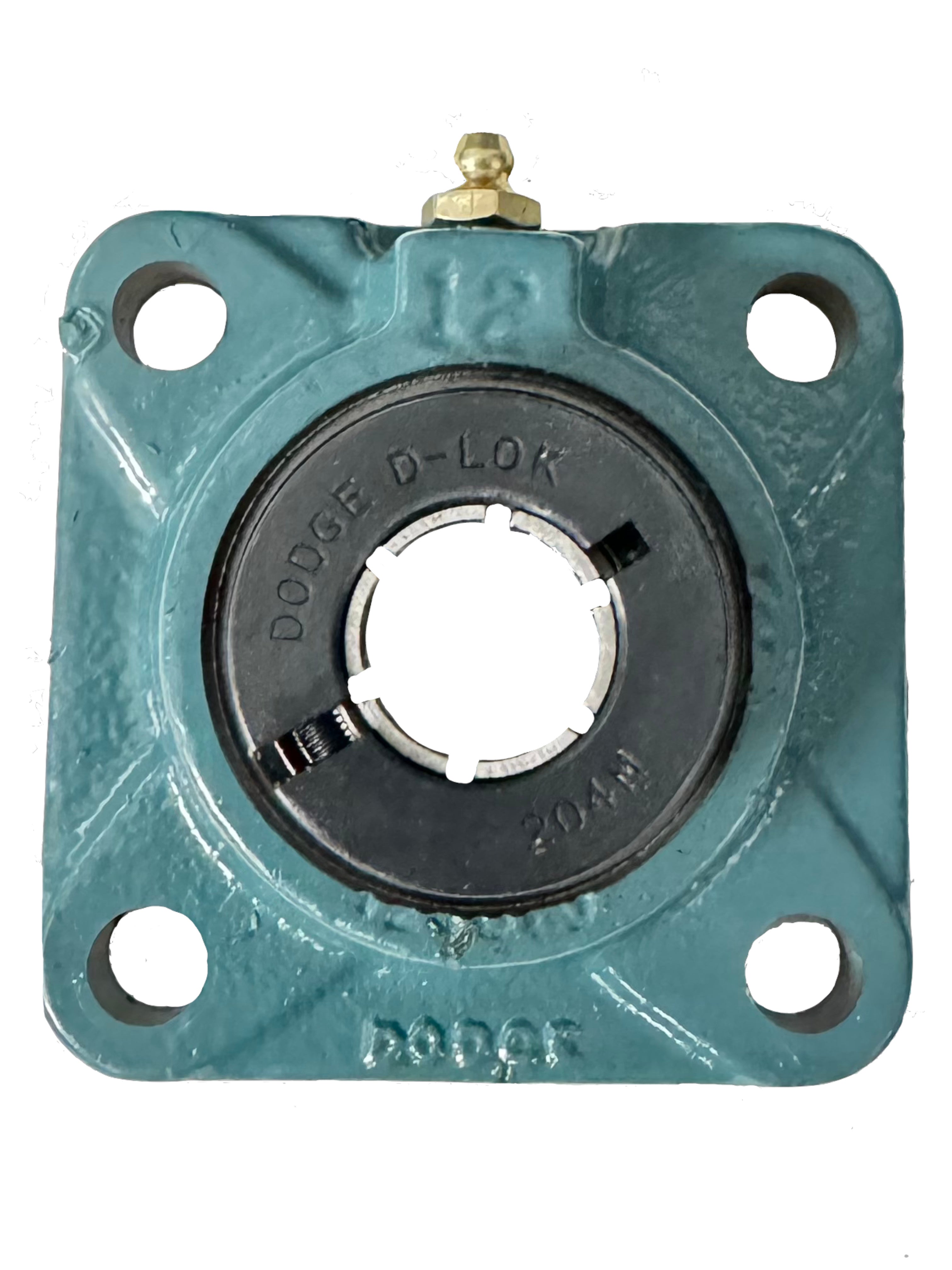 Dodge 126619 F4B-DL-20M Flange-Mount Ball Bearing Unit - 20 mm Bore, 4 ...