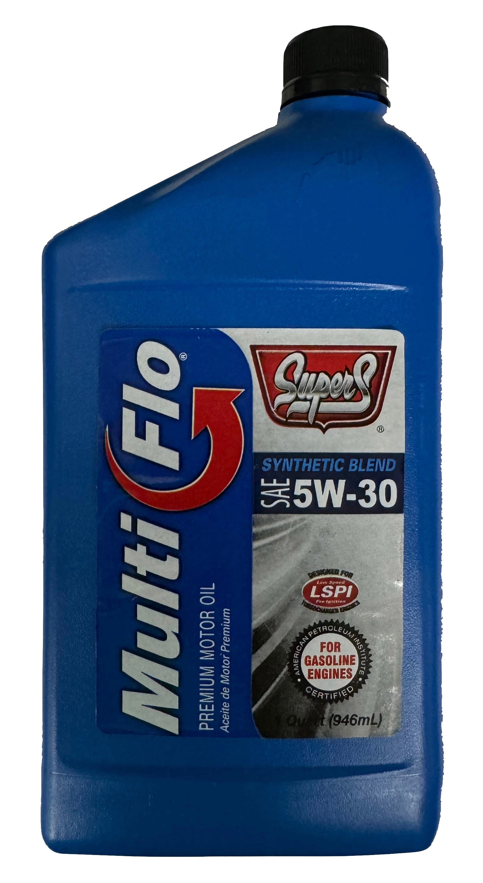 Multi-Flo Synthetic Blend 5W-30 Motor Oil, 1 Quart – Froedge Machine ...