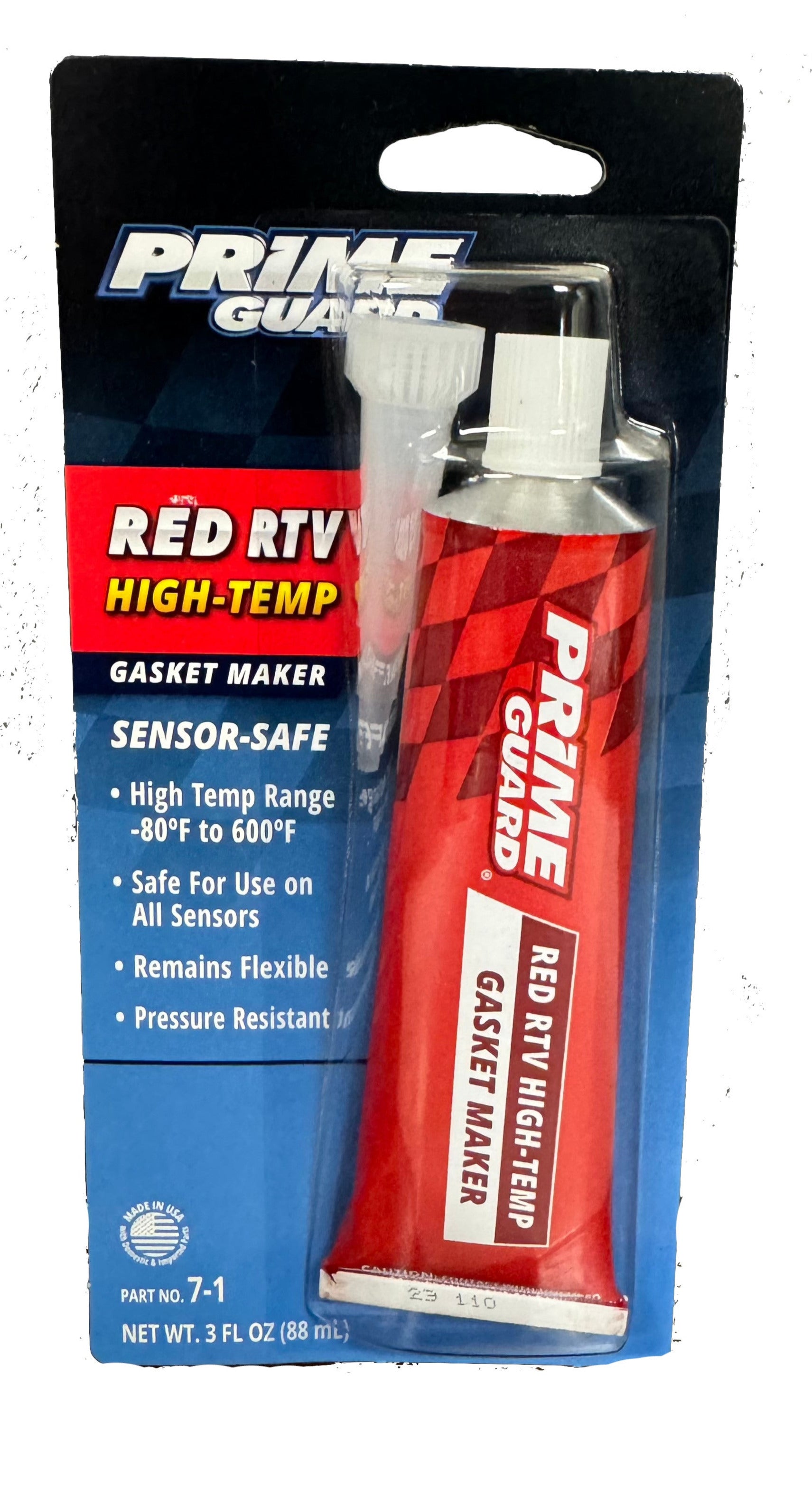 Prime Guard Red RTV Silicone – Froedge Machine & Supply Co., Inc.